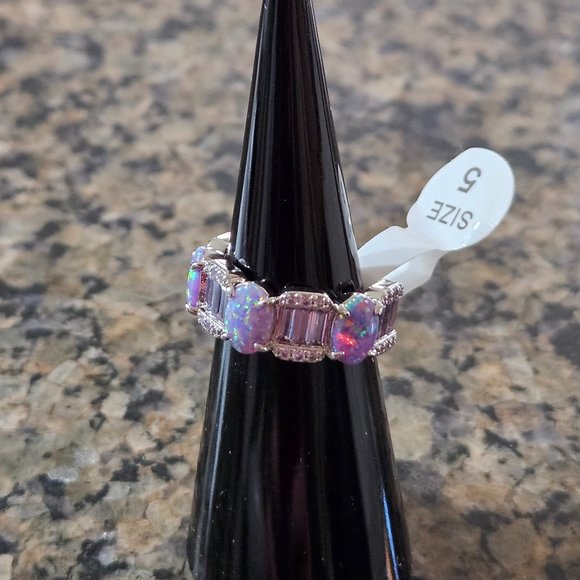 Bomb Party | Jewelry | Bomb Party Rbp6478 Spotlight On Me Lilac Opal Sz ...